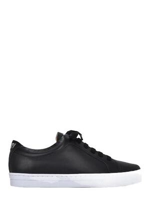 JOAN OLOFF SHOES Equality Nappa Leather Sneaker Black