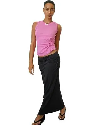 Lna Calvin Skirt - Black