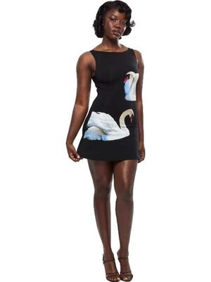 TYLER MCGILLIVARY Mini Dress - Swan