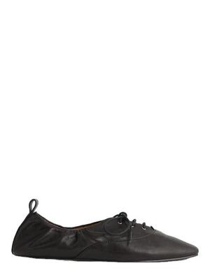 Madewell Greta Lace Up Oxford - True Black
