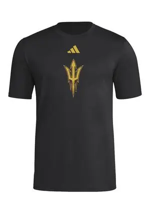 Adidas Arizona State Sun Devils 2026 Locker Logo Pre-game T-shirt - Black