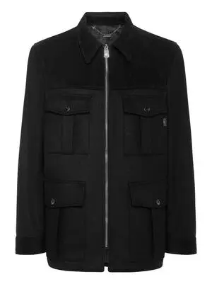 BILLIONAIRE Field Jacket - Black