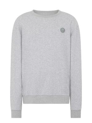 PLEIN SPORT 3d Tiger Fleece Round Neck Sweatshirt - Grey