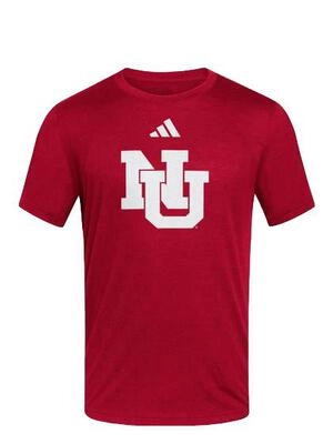 Adidas Nebraska Huskers Vault Blend T-shirt - Scarlet