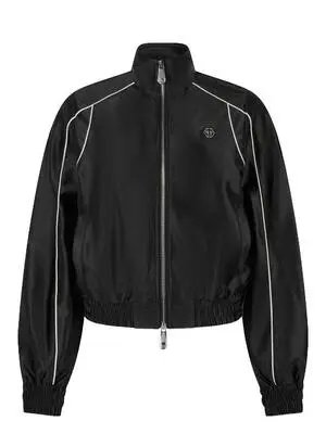 PHILIPP PLEIN Laminated Tracksuit Jacket Women