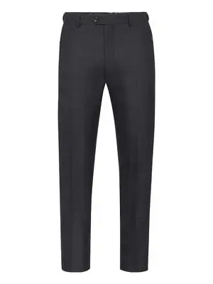 BILLIONAIRE Tailored Zip Trousers - Grey