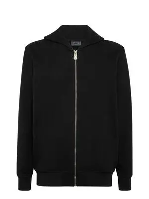 BILLIONAIRE Hoodie Sweatjacket Lion - Black
