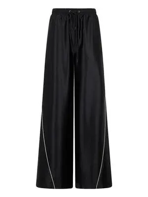 Philipp Plein Laminated Tracksuit Pants - Black