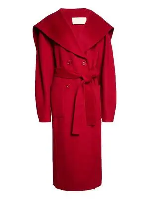 Ulla Johnson Rory Wool & Cashmere Blend Coat - Cerise