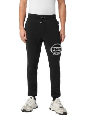 Philipp Plein Jogging Pants Cars Racing - Black/white