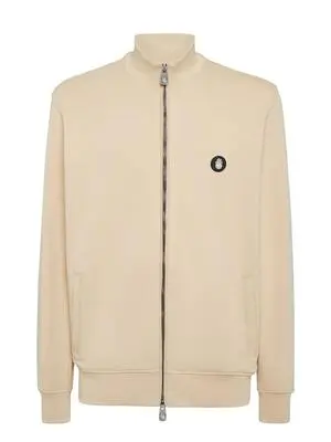 BILLIONAIRE Full-zip Tracksuit Jacket - Beige