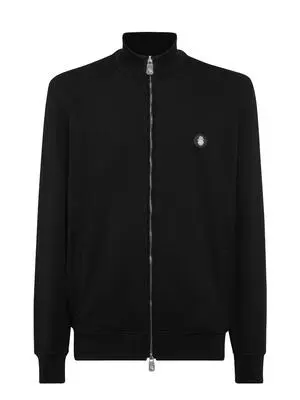 BILLIONAIRE Full-zip Tracksuit Jacket - Black