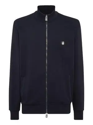 BILLIONAIRE Full-zip Tracksuit Jacket - Navy
