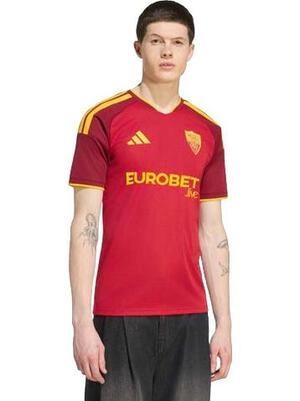 Adidas As Roma 2026/27 Home Replica Jersey - Red