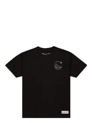 Mitchell & Ness Golden State Warriors Airbrush T-shirt - Black