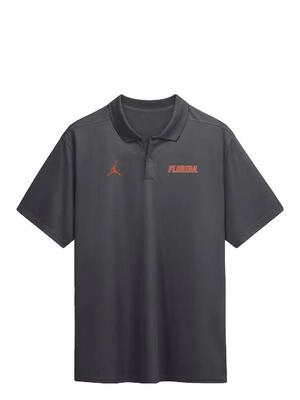 JORDAN BRAND Florida Gators Dri-fit Victory Polo - Anthracite