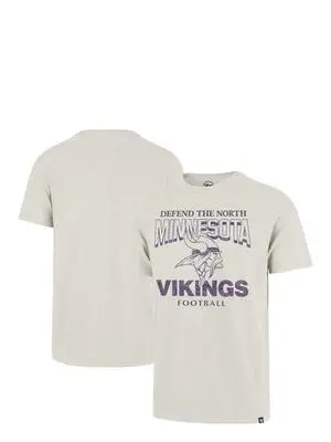 '47 Minnesota Vikings Head On Scrum Slub T-shirt - Natural