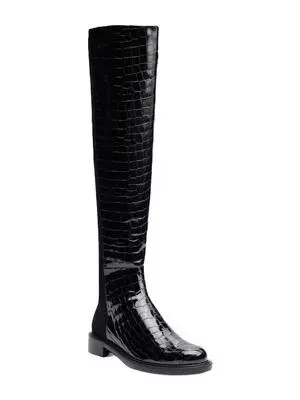 STUART WEITZMAN 5050 Gisele Over-the-knee Boots - Black/black