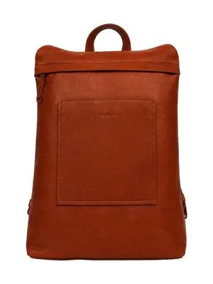 Écotorie Willow Leather Backpack - Cognac