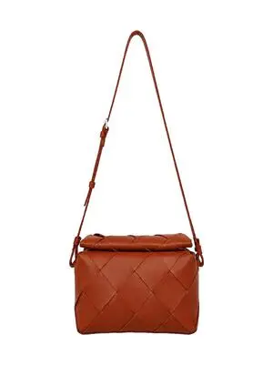 Écotorie Maude Leather Crossbody Bag - Rust