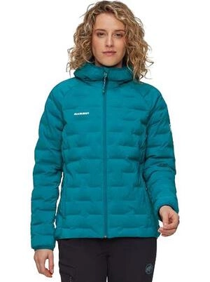 MAMMUT Mammut Sender Hooded Jacket - Recycled Insulation Deep Teal