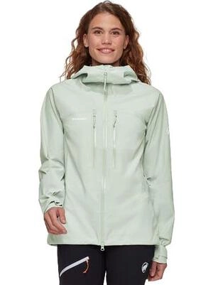 MAMMUT Taiss Hs Hooded Jacket - Silver Sage