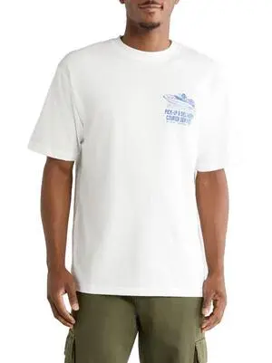 VANS Pauly's Cotton Graphic T-shirt - White
