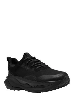 Clarks Pacetrail Go Waterproof Running Shoe - Black/black