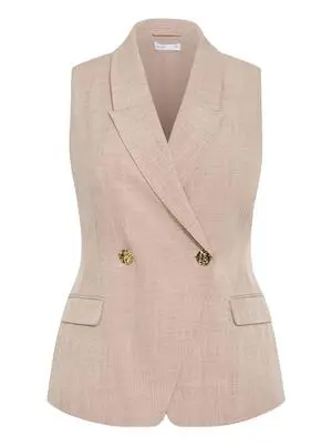 CITY CHIC Luci Double Breasted Waistcoat