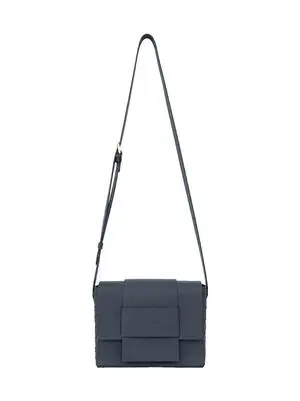 Écotorie Iris Leather Crossbody Bag Midnight