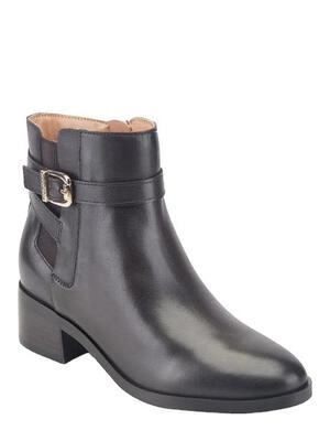 Rockport Teegan Leather Bootie Dark Brown