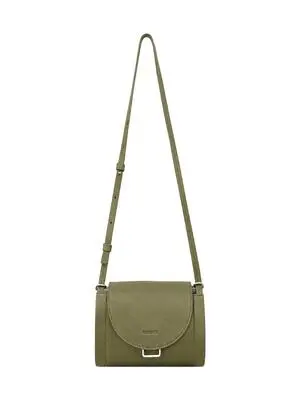 Écotorie Nora Leather Crossbody Bag - Dark Moss