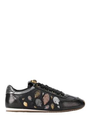 Kurt Geiger Embellished Eagle Low Top Sneakers - Black