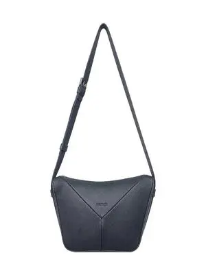 Écotorie Lotta Leather Crossbody Bag - Black