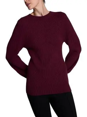 KENNETH COLE Seamless Mock Neck Sweater Sugar Beet