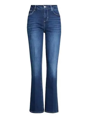 L'Agence Les Petites Selma High Waist Sleek Baby Bootcut Jeans - Columbia