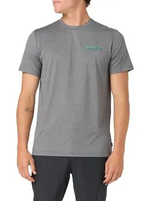 O'Neill Party Upf Graphic T-shirt - Gargoyle Melange
