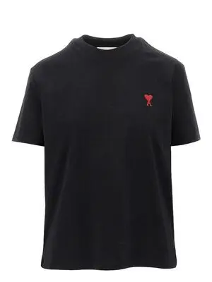 AMI Paris AMI De Coeur T-Shirt Black