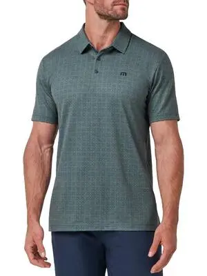 Travis Mathew Featherweight Trophy Performance Polo - Balsam Green
