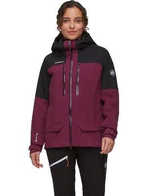 MAMMUT Crater Pro Hs Hooded Jacket - Vin/black