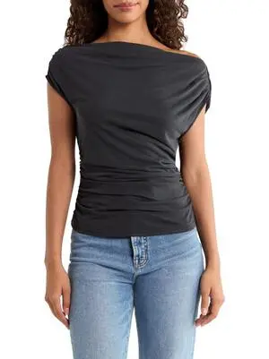 Rails Dominic One-shoulder Top - Ash