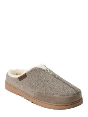DEARFOAMS Aldan Clog Slippers With Df Adapt Technology - Fossil