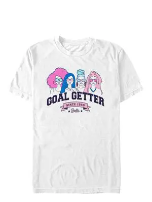 BARBIE Goal Getter Since 1959 Short Sleeve Graphic T-shirt - White