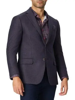 Robert Graham Arley Wool Blend Sportcoat - Berry
