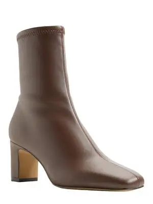Aldo Kayia Faux Leather Bootie - Dark Brown