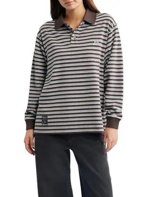DAMSON MADDER Remie Striped Rugby Shirt - Multi