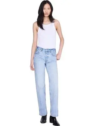 ANINE BING Sixtine Tank Top White