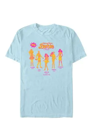 BARBIE California Dream And Friends Collection Short Sleeve Graphic T-shirt - Chambray
