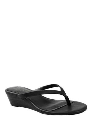 ZIGI ZIGI Hacienda Leather Wedge Thong Sandal