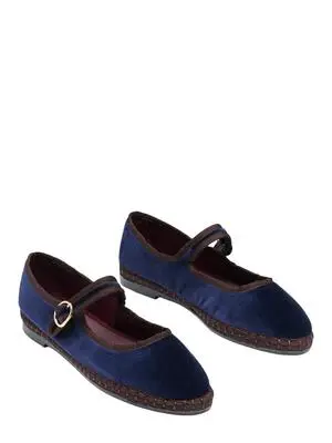 FLABELUS Dede Mary Jane Flat Azul